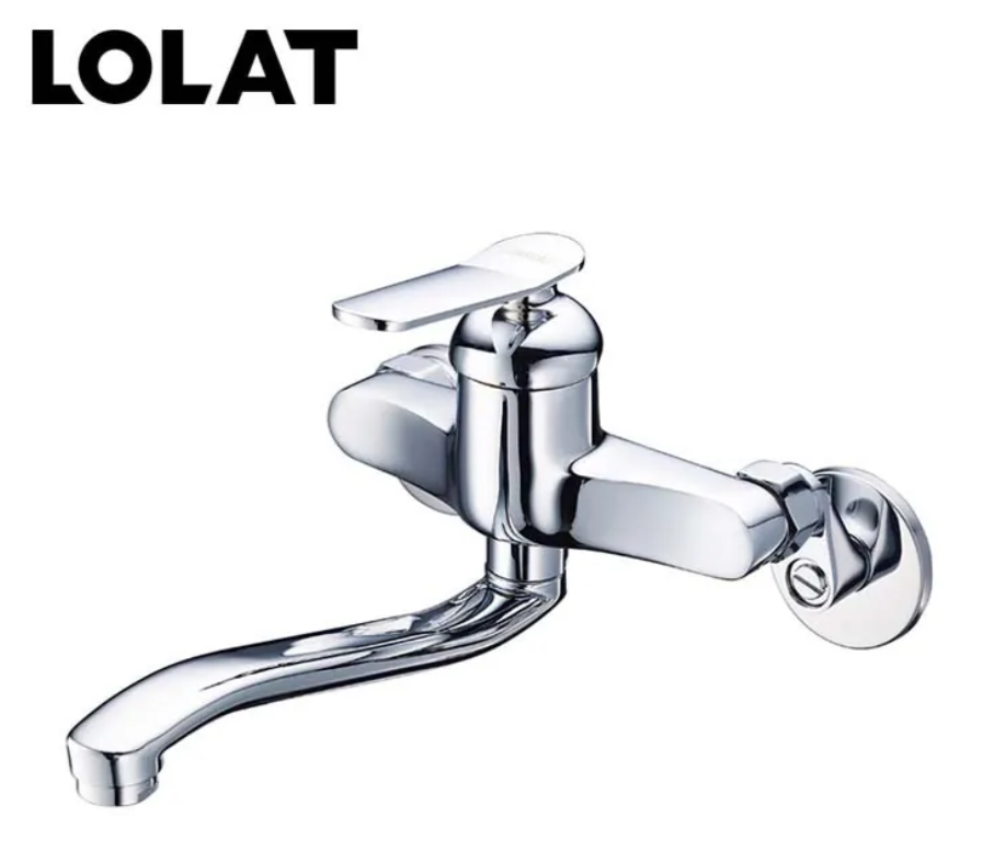 LOLAT × 單槍壁式水龍頭-KWN1359 – 鴻暻衛浴