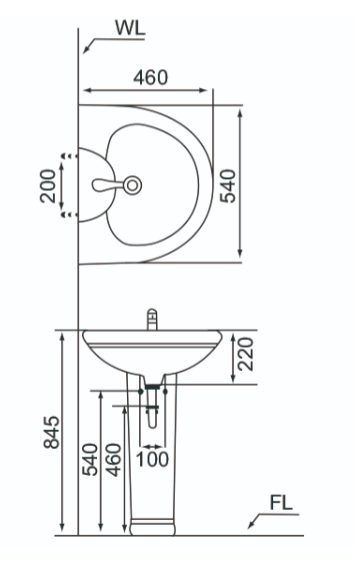 LF-366 / M-1067面盆 – 鴻暻衛浴