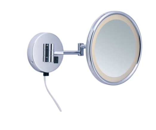 M8008/M8008A 附燈單面伸縮放大鏡 – 鴻暻衛浴